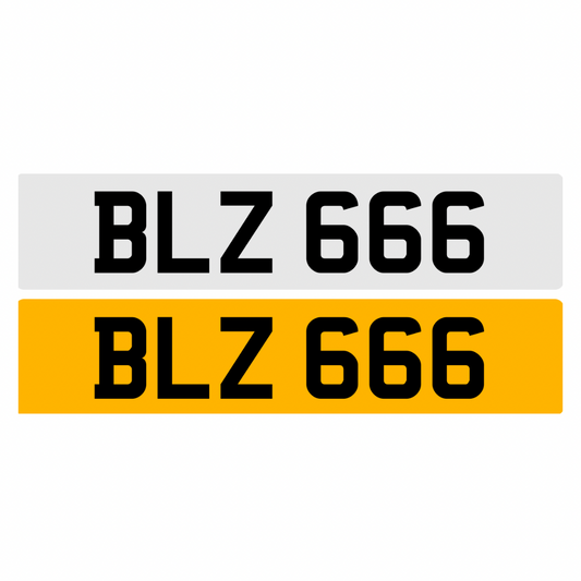 Current Stock – Regal Plates - Dateless Registrations